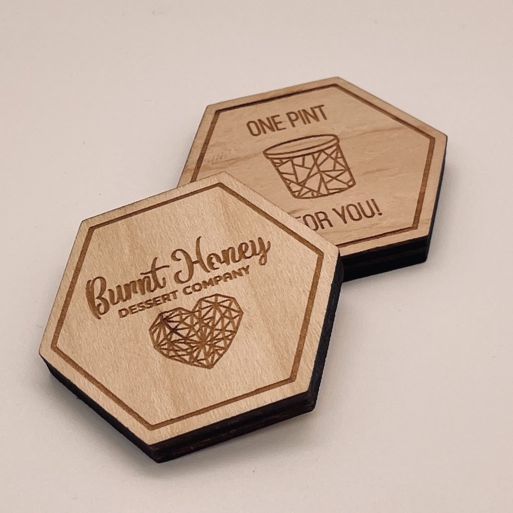 Unique Custom Shaped Wood Tokens | Tailored To You